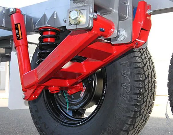 Tough & Durable Caravan Suspensions | Alpha Suspensions