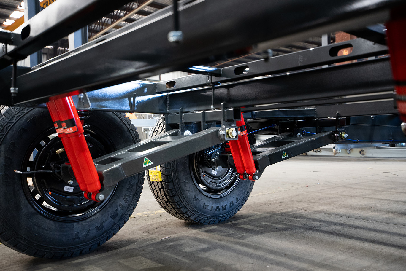 Master Caravan Suspension for Off-Road Travel